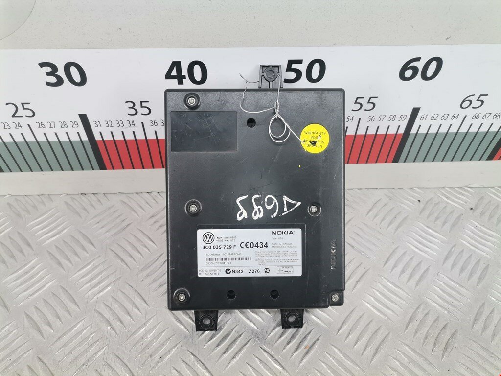 Блок управления телефоном (Блютуз Bluetooth) Volkswagen Passat 6 3C0035729F арт. 1100733