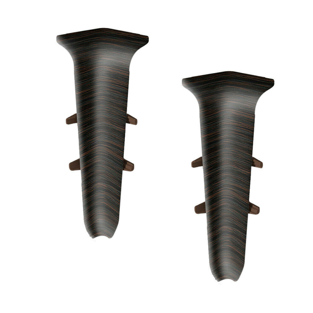 Угол внутренний Деконика 70 мм венге темный Г-профиль (2 шт.) Деконика Д-П70-В-Ф2 303 ВНГ ТЕМ