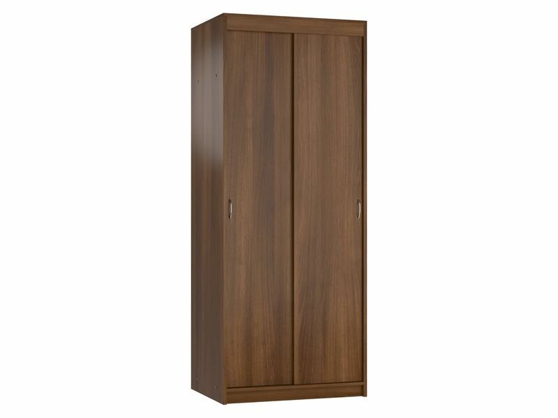 Шкаф купе для одежды со штангой "Эко 2" 80х220х45 Орех экко