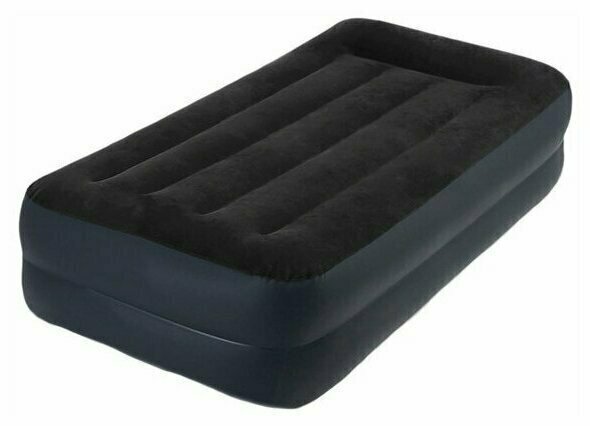 Надувная кровать Intex Pillow Rest Raised Bed, с насосом 220В (64122/64422)
