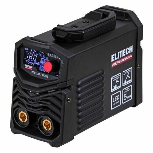 Сварочный аппарат Elitech WM 180 Pulse, инвертор [204465]