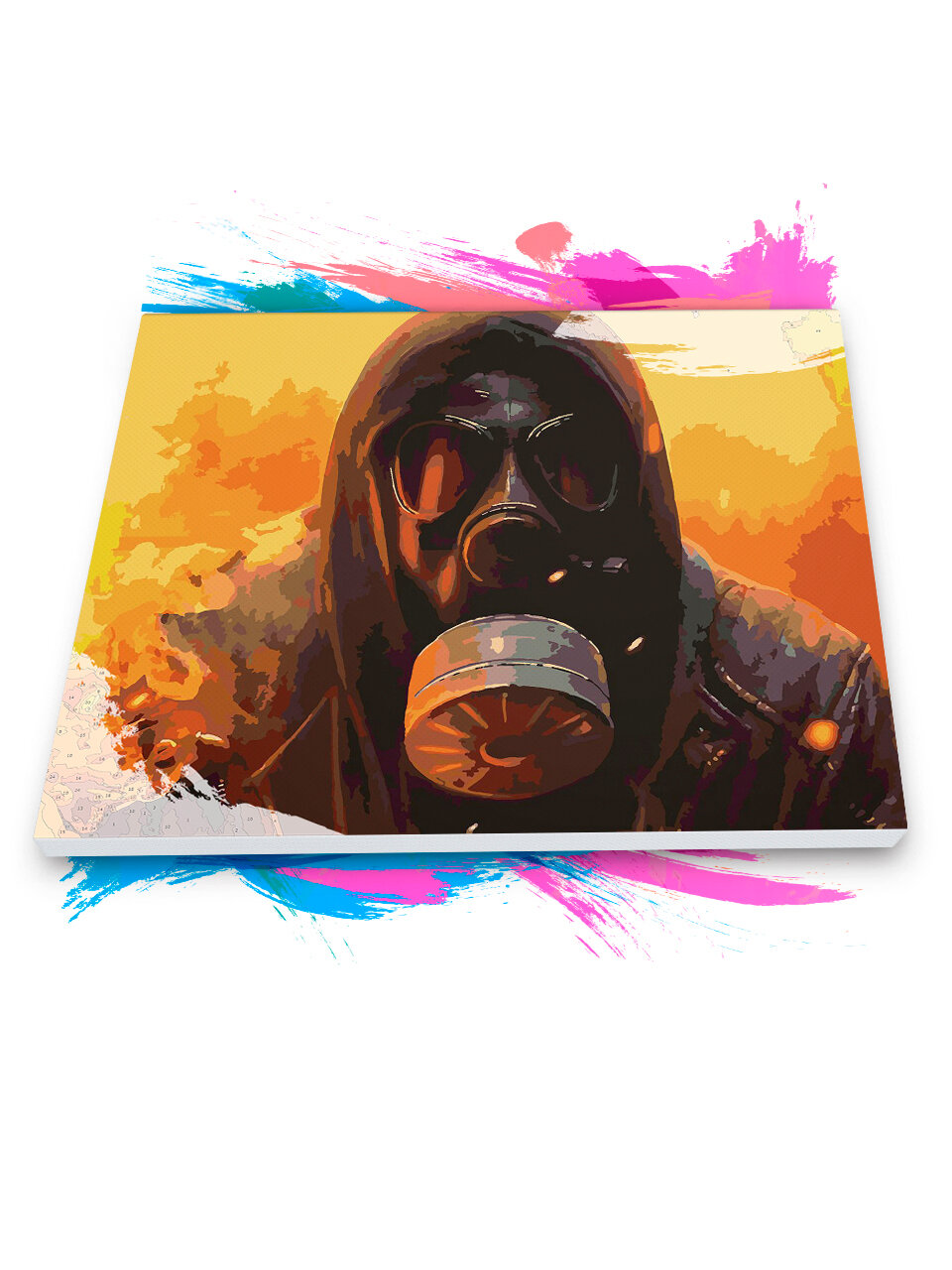 Картина по номерам на холсте Сталкер, 30 х 40 см