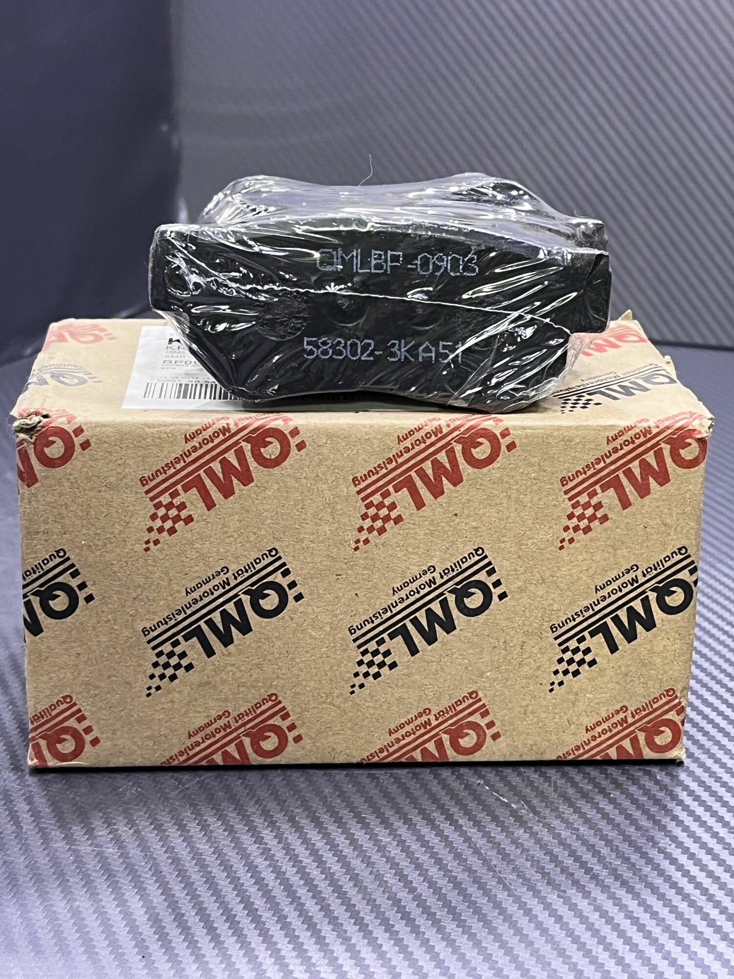Колодки тормозные дисковые задние, комплект QML для а/м Hyundai/Kia арт. BP-0903