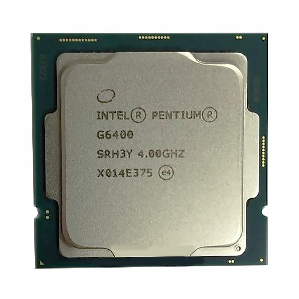 Процессор Intel Original Pentium Gold G6400 Soc-1200 (CM8070104291810S RH3Y) (4GHz/Intel UHD Graphics 610) OEM