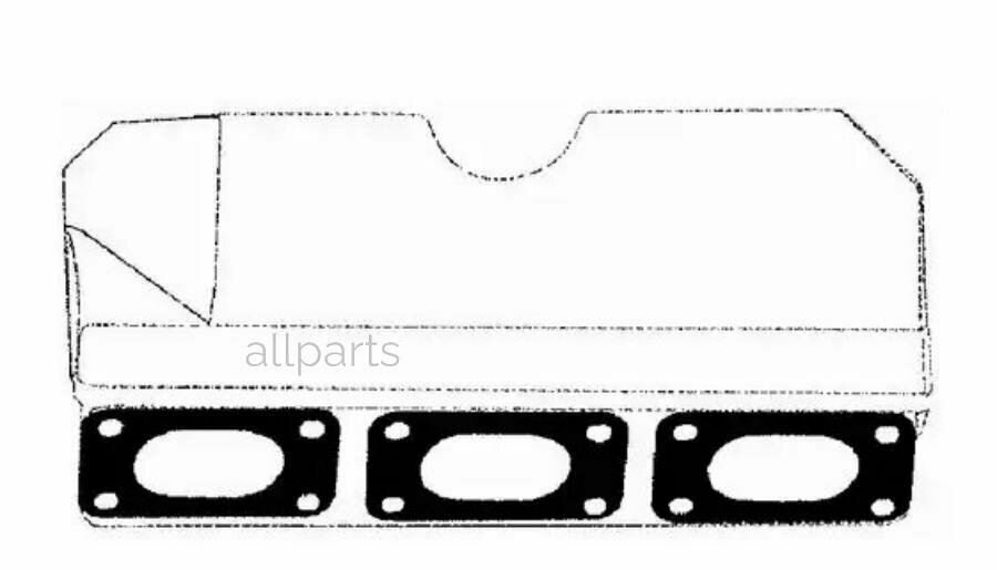 BGA MG0585 Прокладка выпускного коллектора BMW M52/54 x2 95-