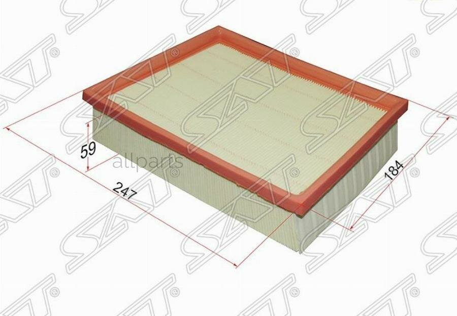 SAT ST-1444. FK Фильтр воздушный Citroen C4 04-11 / C4 Picasso 07-14