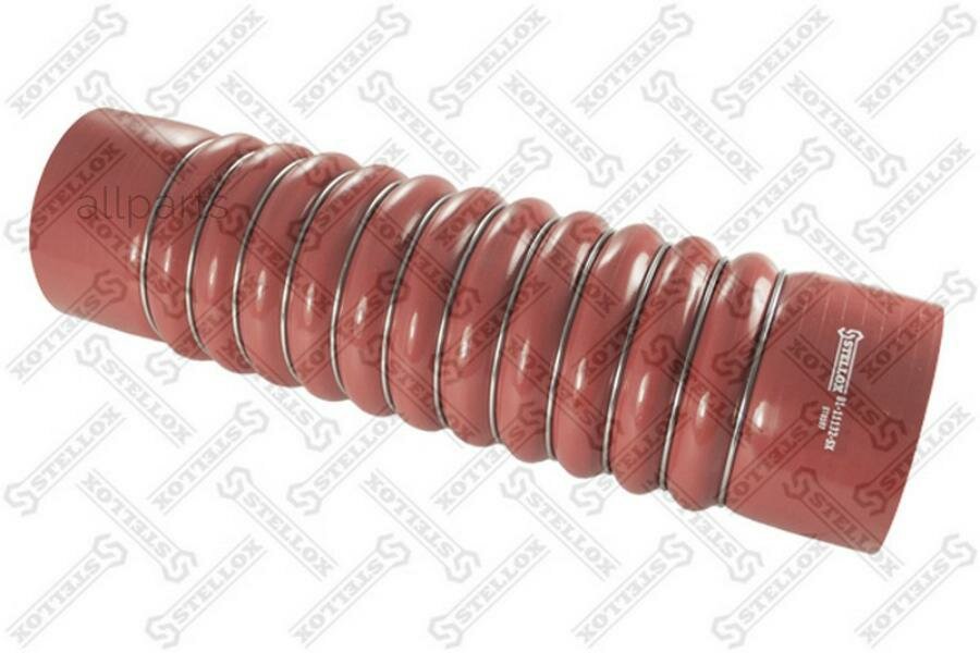 STELLOX 8111132SX патрубок интеркулера! силиконовый красный d=100мм L=400мм 11колец\DAF