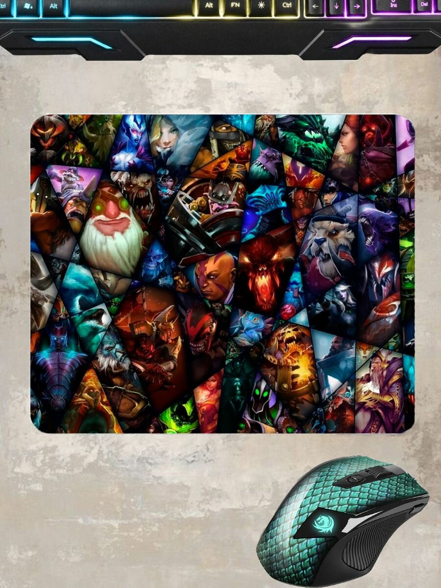 Коврик компьютерный "Dota2"