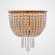 Бра Jacqueline Sconce Brass