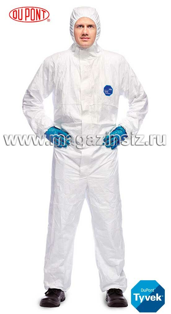 Комбинезон защитный Тайвек Классик Эксперт (TYVEK 500 Xpert) Модель CHF5 (XL белый)