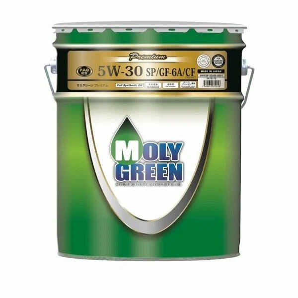 Масло Moly Green PREMIUM 5W-30 20л MOLYGREEN 0470173