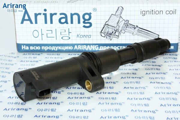 Катушка зажигания Lada Largus 16V 12-; Renault Logan 04-, Duster 10-; Nissan Almera 12- 16V ARIRANG