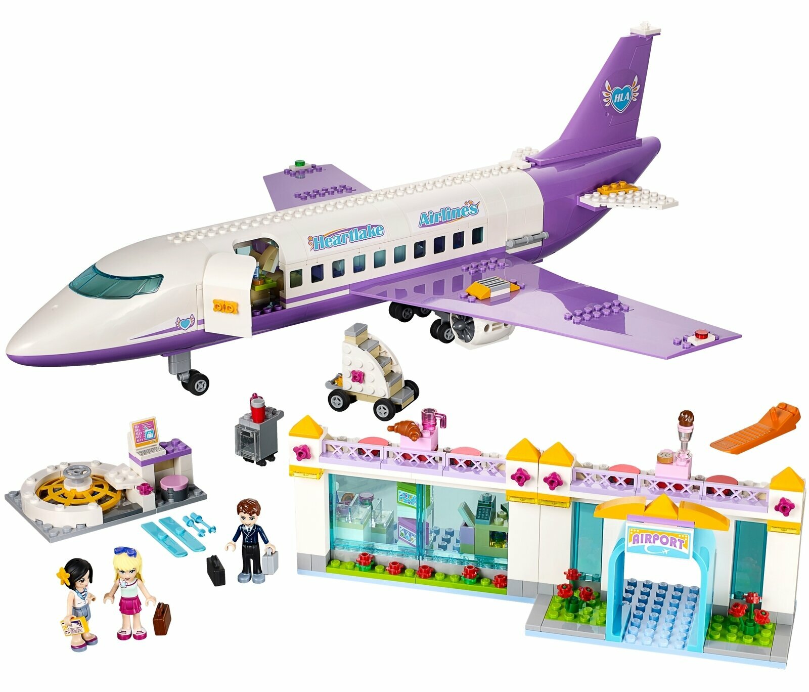 Конструктор LEGO Friends Аэропорт Хартлейк City (LEGO 41109)