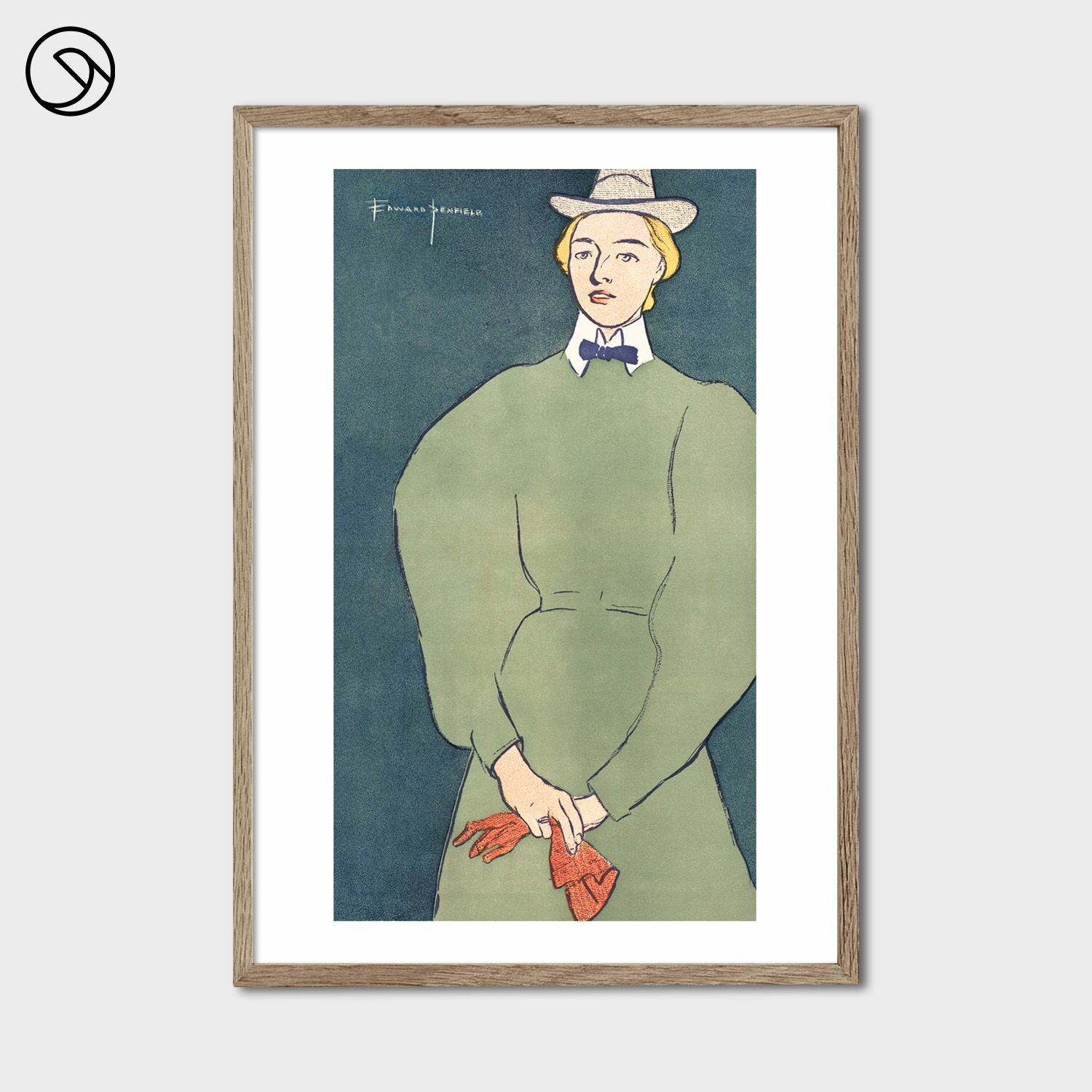 Постер для интерьера Postermarkt, Edward Penfield №1, 50х70 см