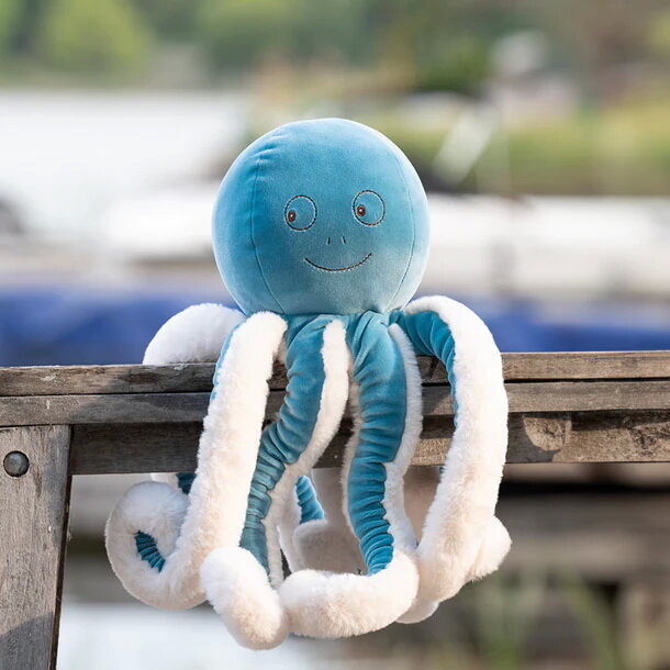 Мягкая игрушка-подушка Осьминог Инки 55 см, Barbara Bukowski, Bukowski, 0223WAQ01-0572-1