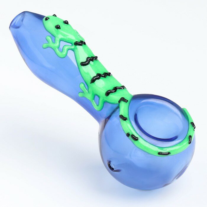 Трубка сувенирная в подарок «Скорпион», стеклянная