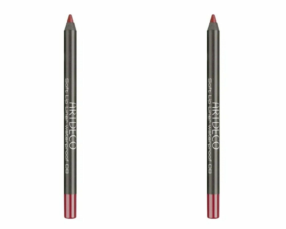 Карандаш для губ ARTDECO Soft Lip Liner Waterproof, водостойкий, тон 113, 1,2 гр, 2 шт