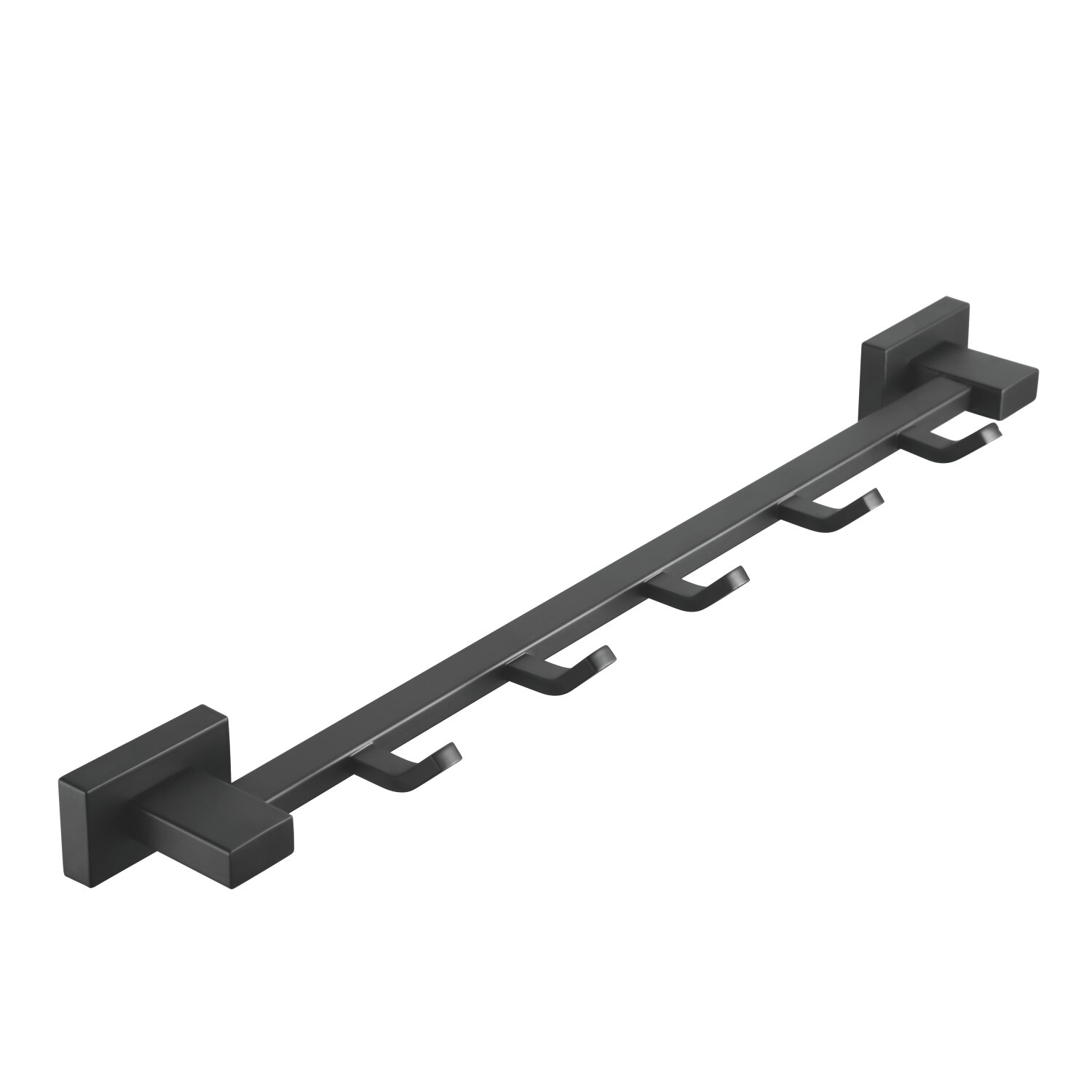 Планка с 5 крючками подвесной Shevanik SG5651H, Черный