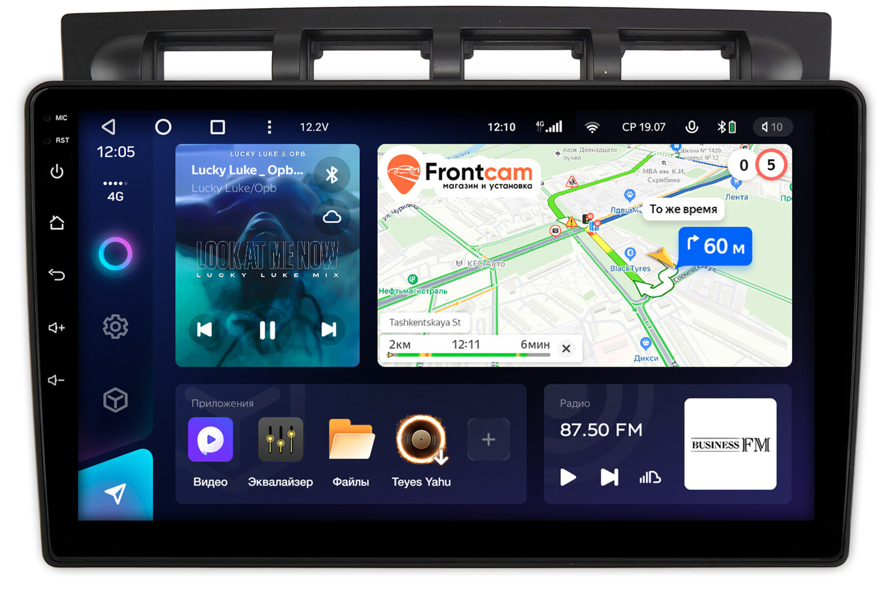 Штатная магнитола Kia Picanto 2004-2007 Teyes CC3 360 6/128 9" RM-9-1122 Android 10 (4G-SIM, DSP, QLed)