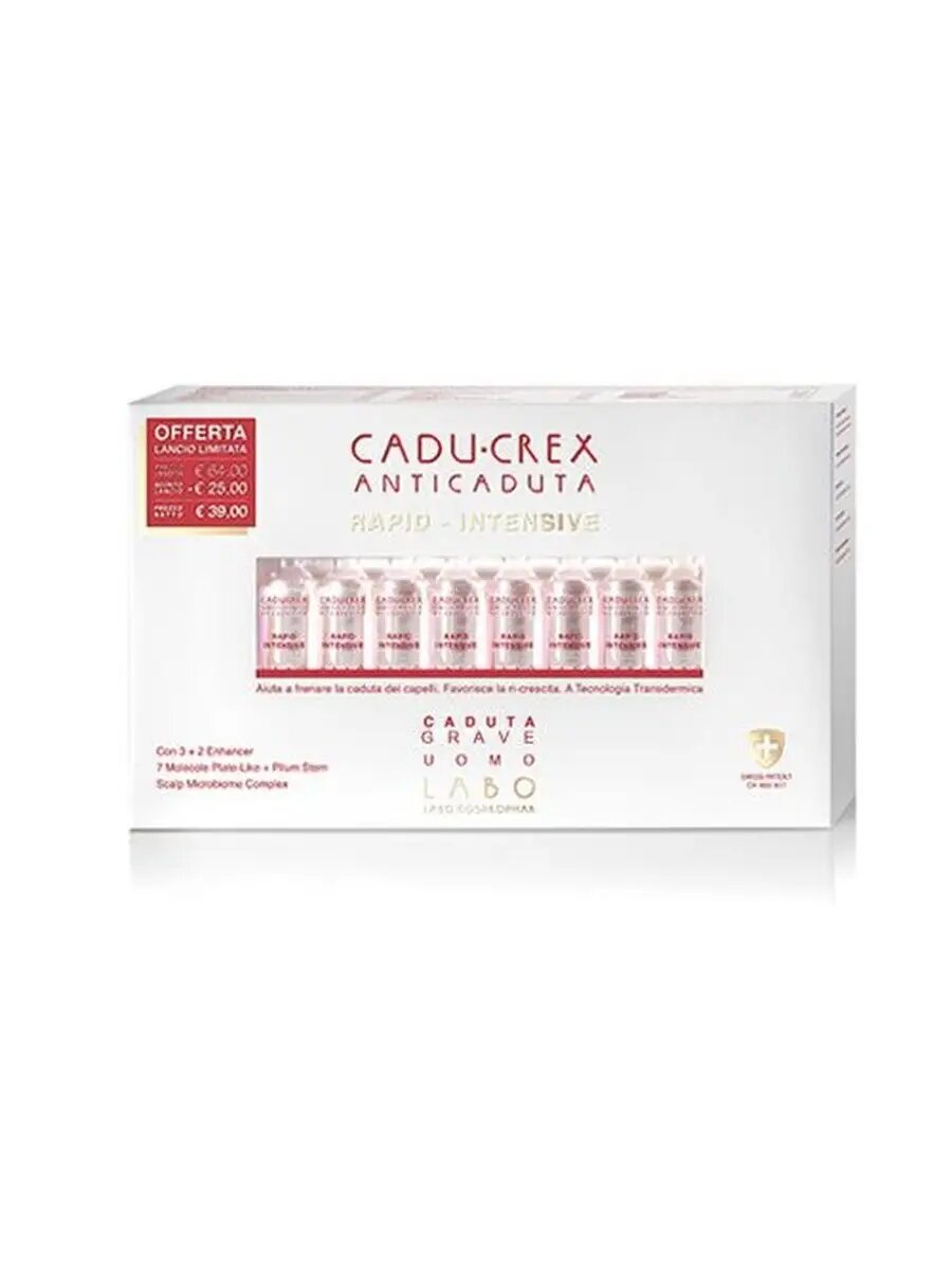 Мужские ампулы против выпадения волос 40шт.