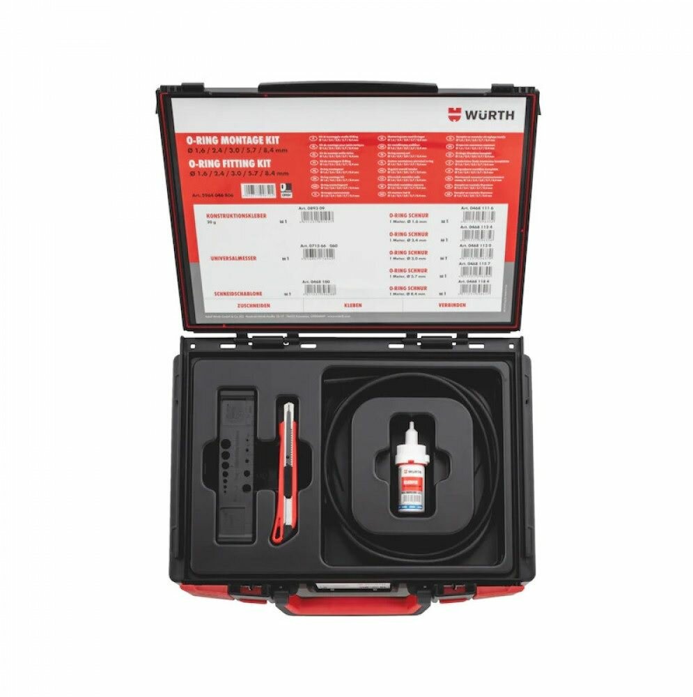 Набор для изготовления резиновых колец Wurth 5964046806