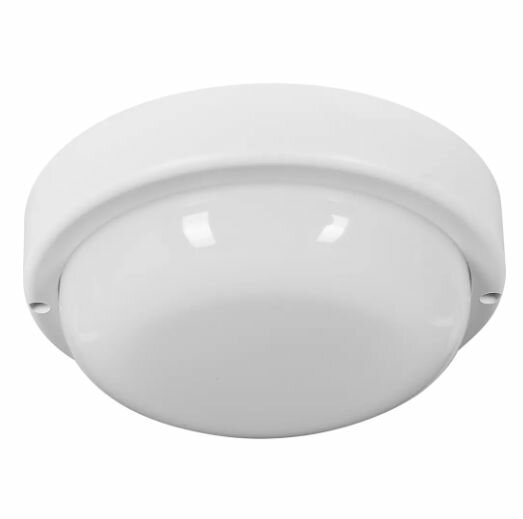 Светильник настенно-потолочный светодиодный Inspire 8 Вт 6500К IP65 круг холодный белый свет цвет белый