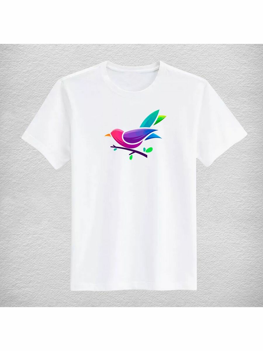 Футболка колибри