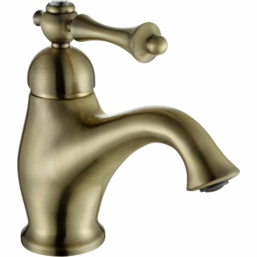 Однорычажный смеситель для раковины (умывальника) Rose R0101Q бронза, латунь, ретро