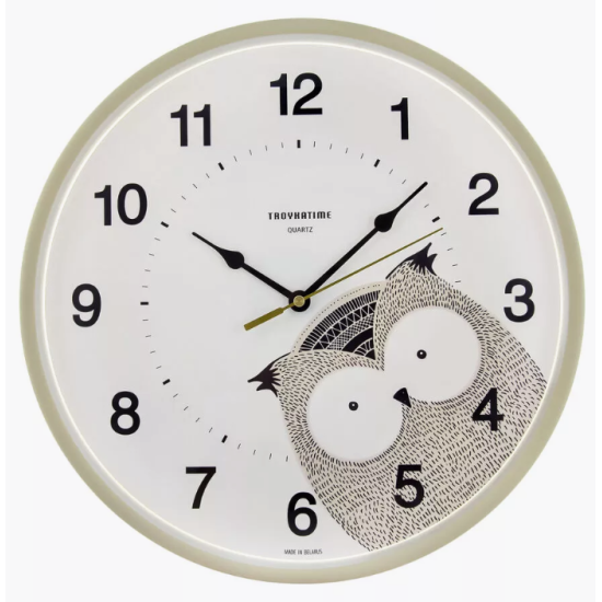 Настенные часы Troykatime "Тройка" 77776749