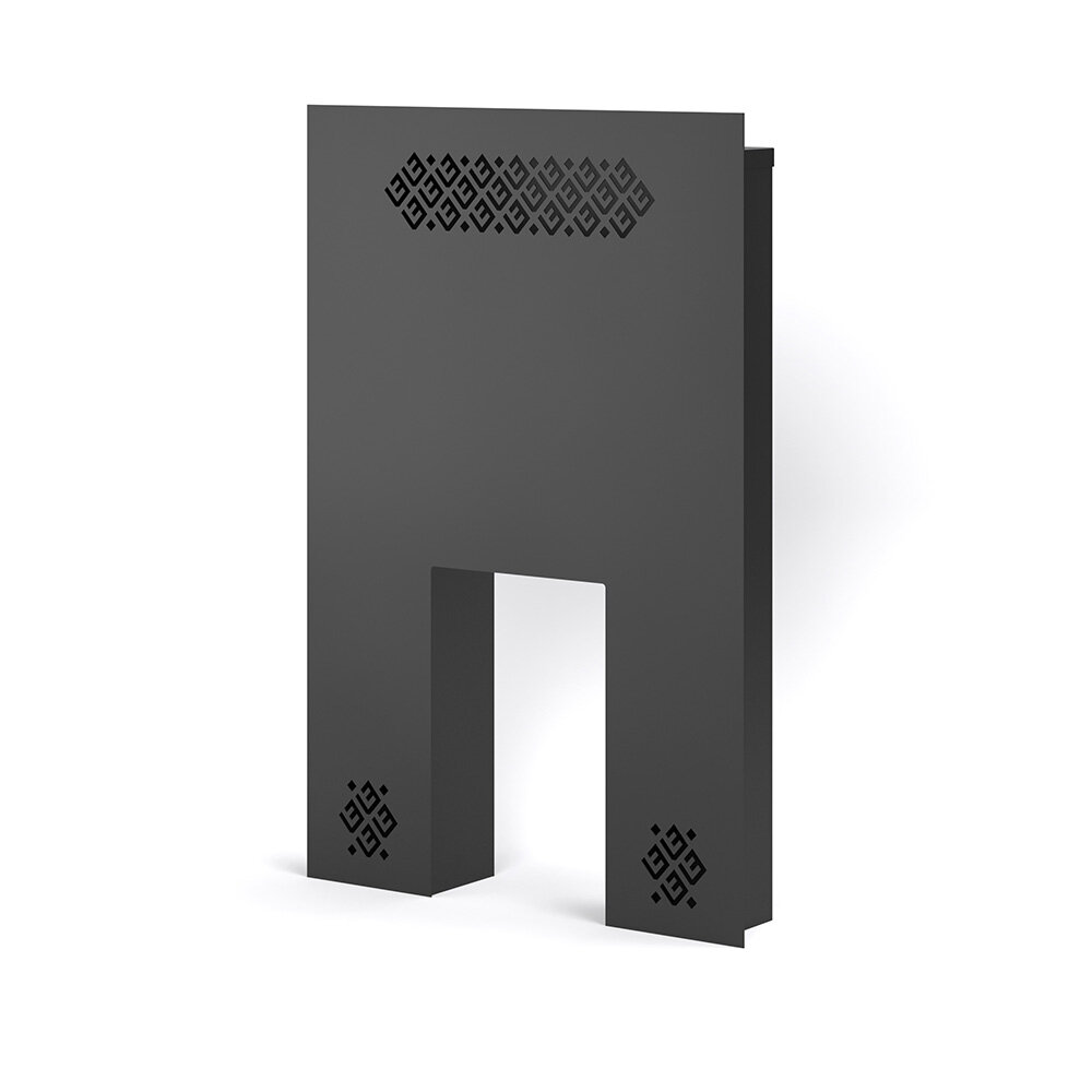 Фронтальный защитный экран для печи в баню Легенда 16 (ДТ-4, ДТ-4С, 270, 271) S=120мм