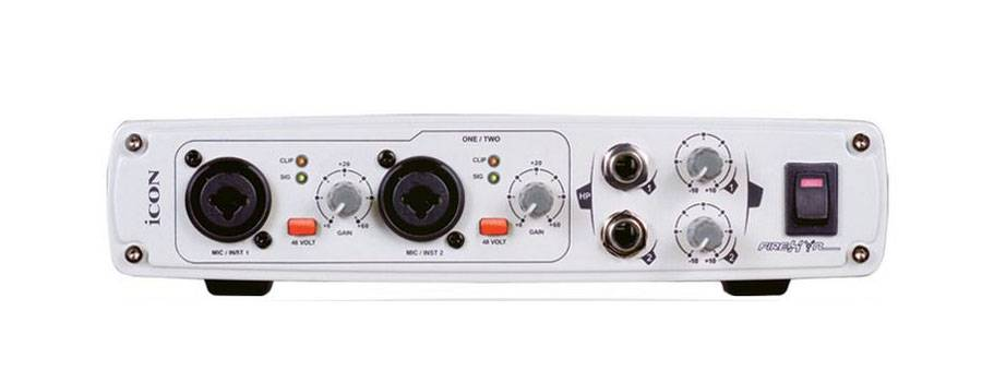 FireXon 24bit 96/192KHz 4-In/4-Out Firewire аудио интерфейс