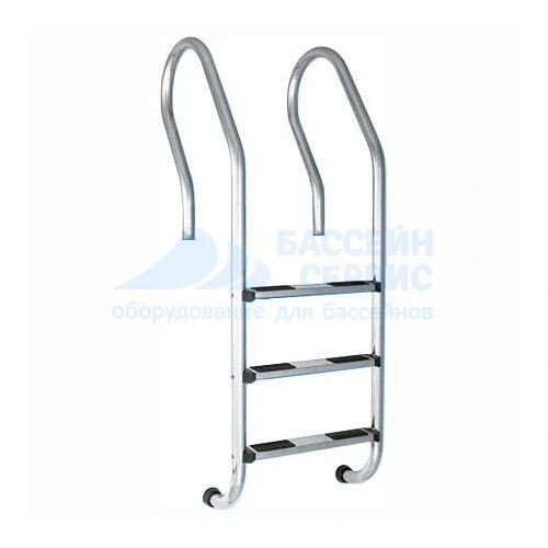 Лестница Kripsol Mixed/Mixta на узкий борт, 2 ступени, AISI-304, цена - за 1 шт