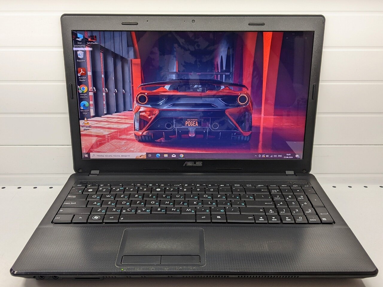 Ноутбук A54H-SX080D, Intel Celeron B800, RAM 4GB, SSD 128GB, Intel Graphics 2000, Windows 10, SX080D