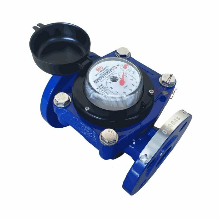 Счётчик х/в турбинный Ду 65 Ру16 Qn=40 м3/ч 50С L=200мм фл IP68 ТВСХ-01 Водомер