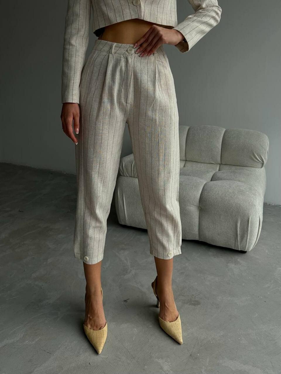 Брюки бананы