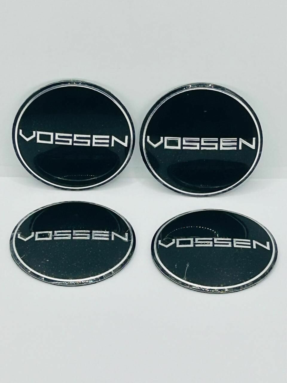 Наклейки на колесные диски Vossen Алюминий 60мм