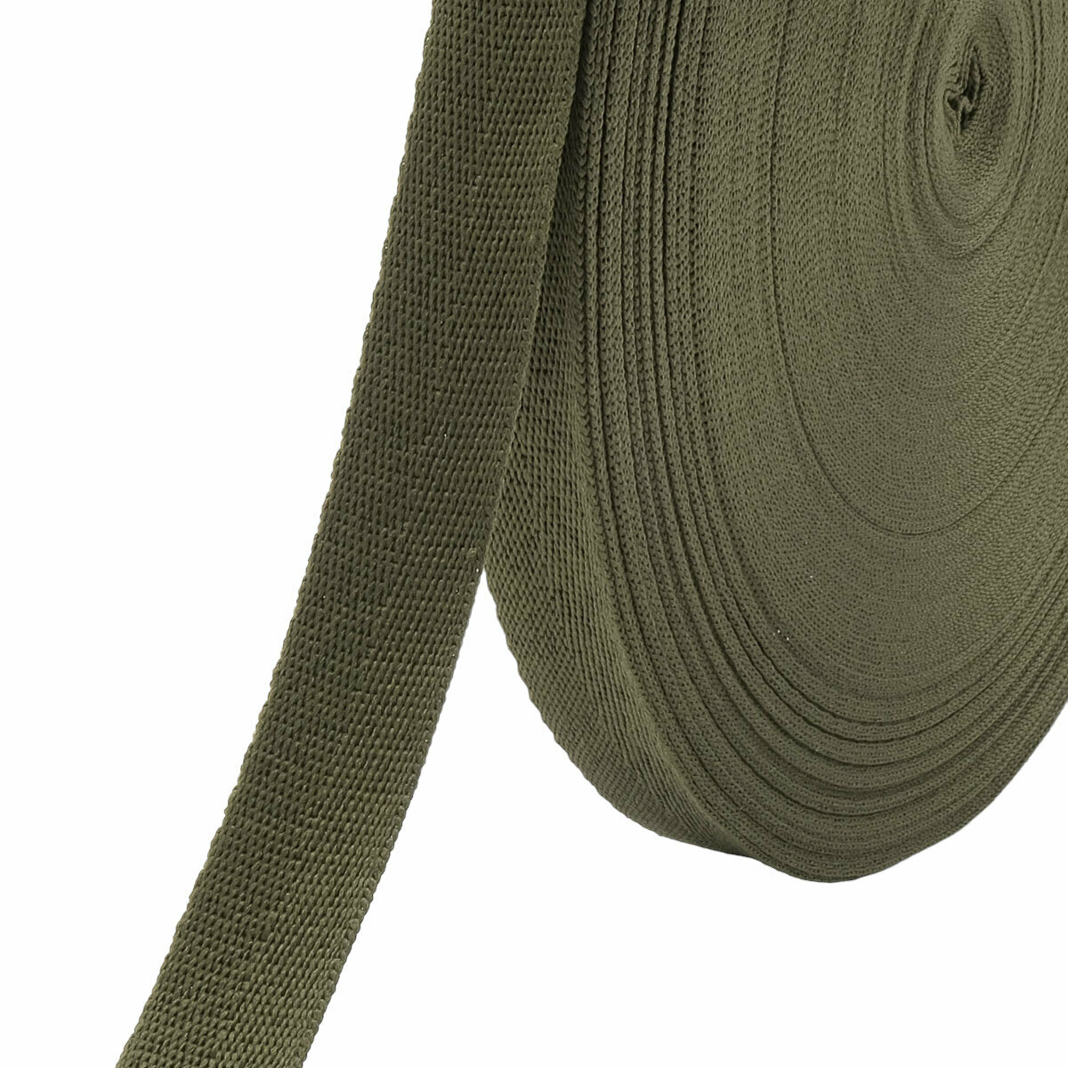 Лента киперная Айрис, 6 г/м, 100% полиэфир, 20мм*50м (24 олива)