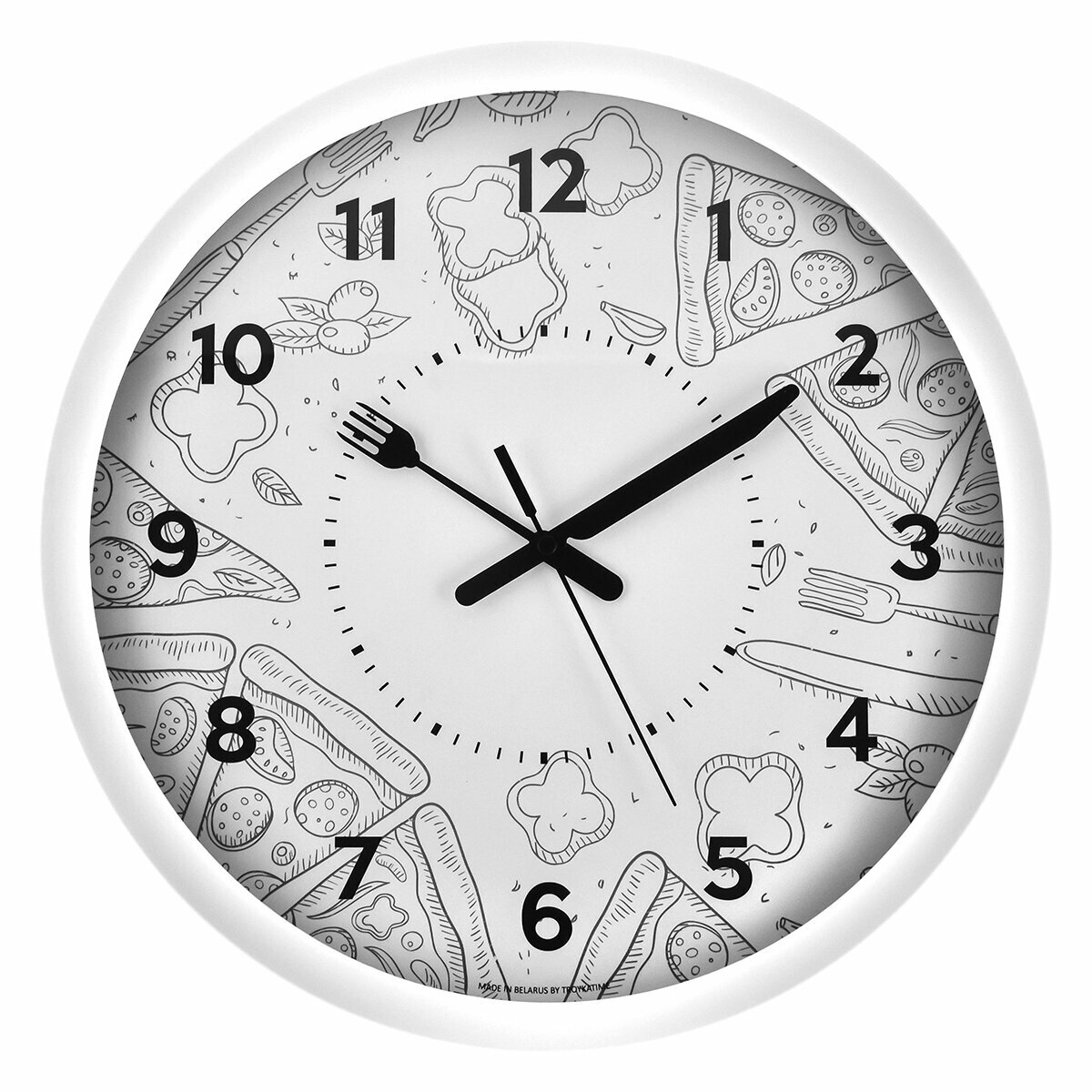 Часы настенные тройка 77761755