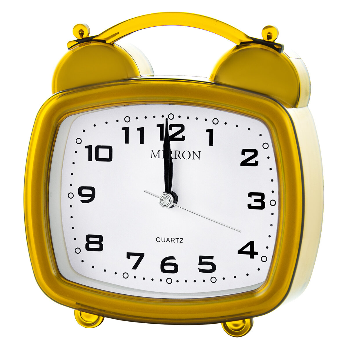 Будильники кварцевые MIRRON 8358 ЗЛ