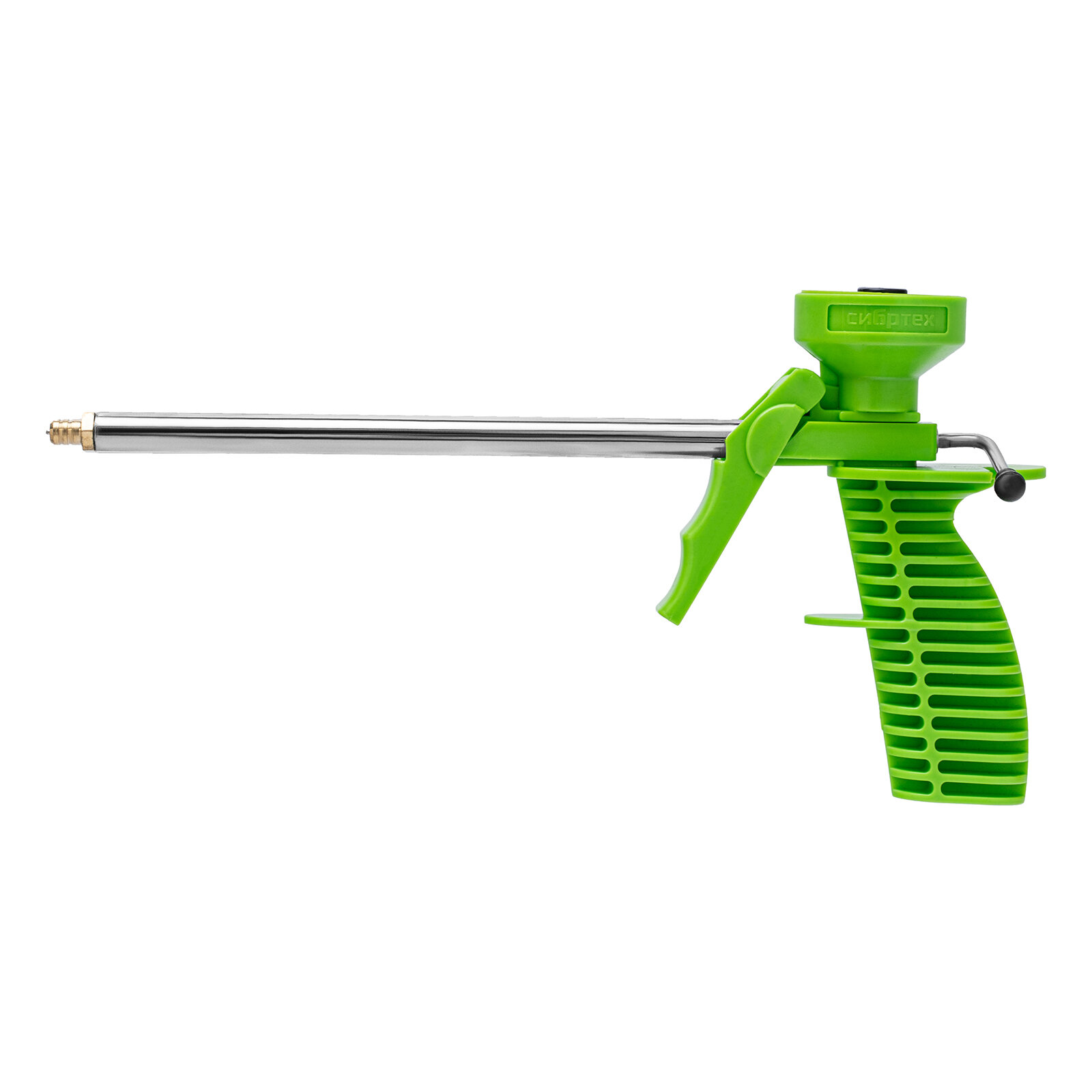 Пистолет для монтажной пены Сибртех пластмассовый корпус 88672