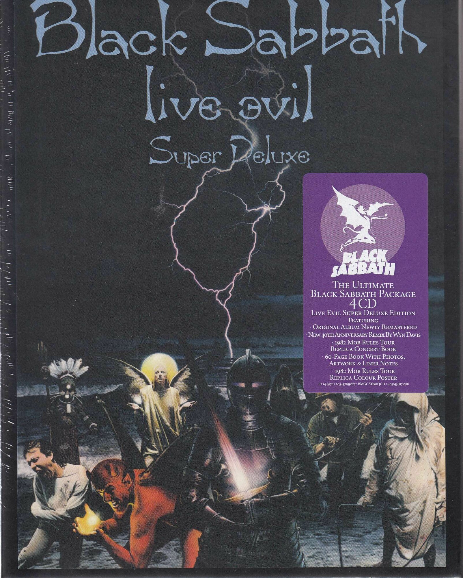 Диск Black Sabbath - Live Evil (Super Deluxe 40th Anniversary Edition) (4 CD)