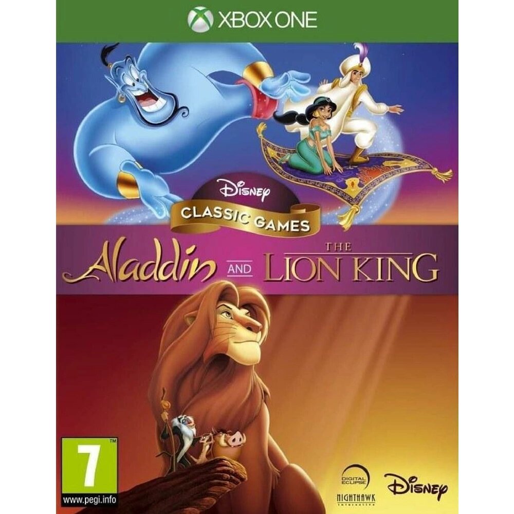 Игра Disney Classic Games: Aladdin and The Lion King (XBOX One) Disney Interactive Studios Blu-ray диск 7+