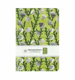 Скетчбук для рисования FALAFEL MUSHROOM 80г/кв. м 95х138мм 40л. кремовая бумага