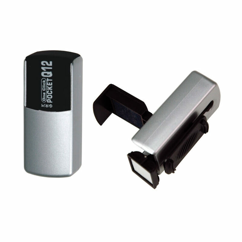 GRM Pocket R12 ONE CLICK. Карманная печать, 12x12 мм