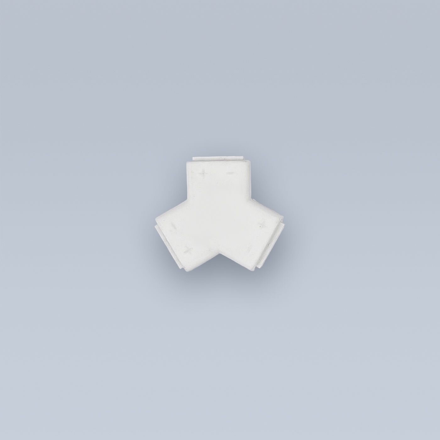 Коннектор треугольный Eleganz для светодиодной ленты 5050 RGB (без провода), IP 20 10 шт.