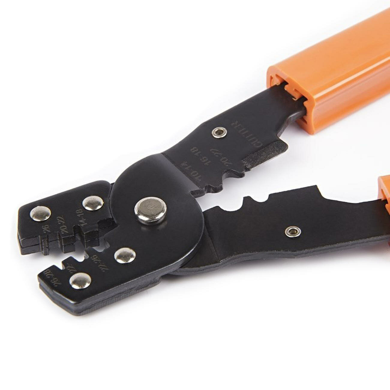 Кримпер HT-202B для обжима автоклемм неизолированных 0.10 - 6 мм² {12-3032-4} 1 шт