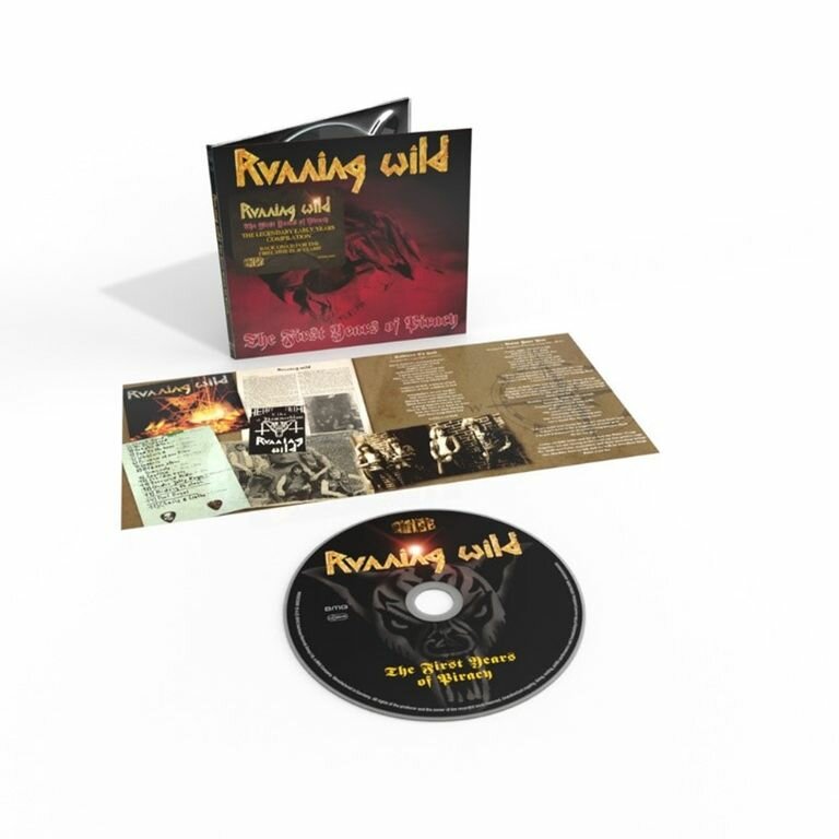 Фирменное издание Running Wild - The First Years Of Piracy CD