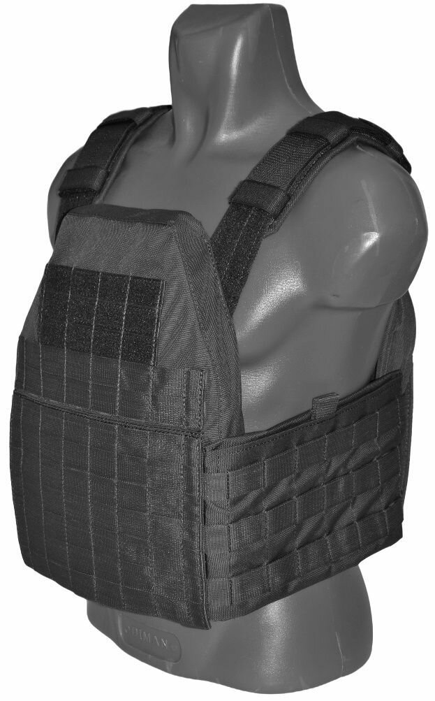 Бронежилет с баллистической защитой (плитник) Р3 черный (Воентурснар)