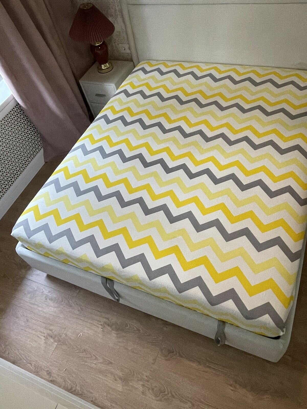 Простыня евро 240х260 хлопок 100%, Фланель ADT, без резинки