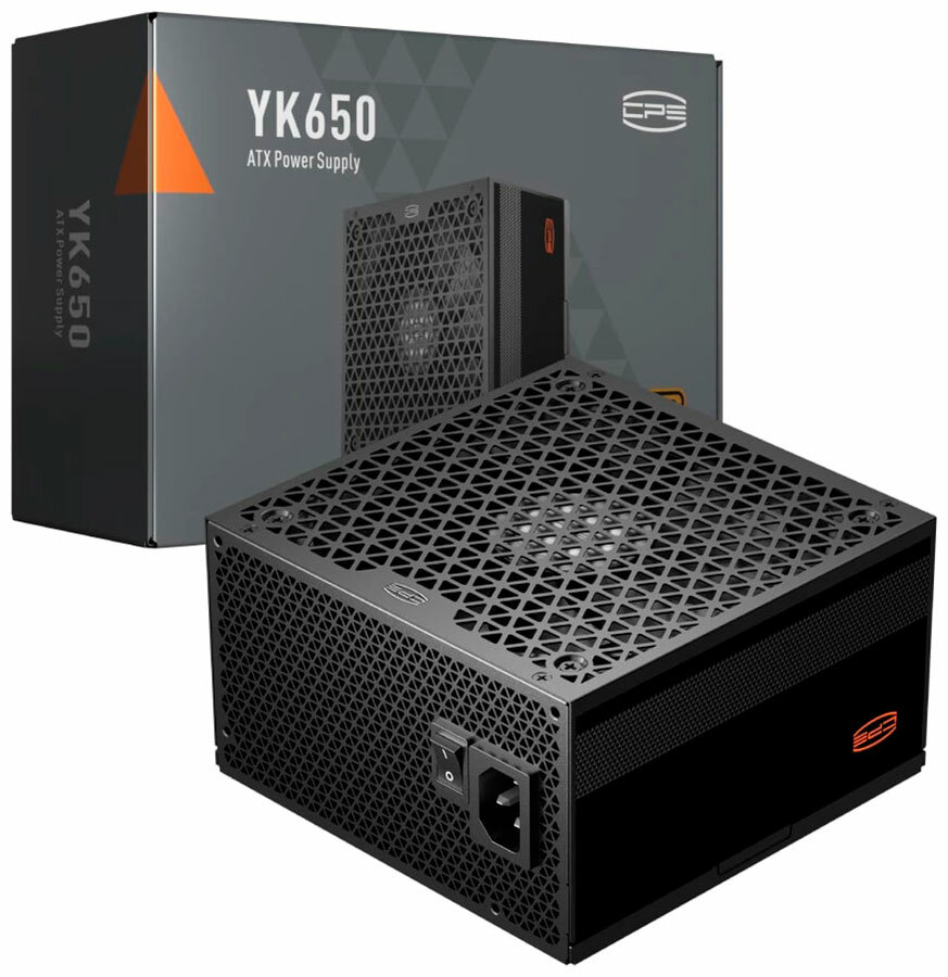 Блок питания PCCooler 650W 80+ Bronze (P5-YK650-B1F)